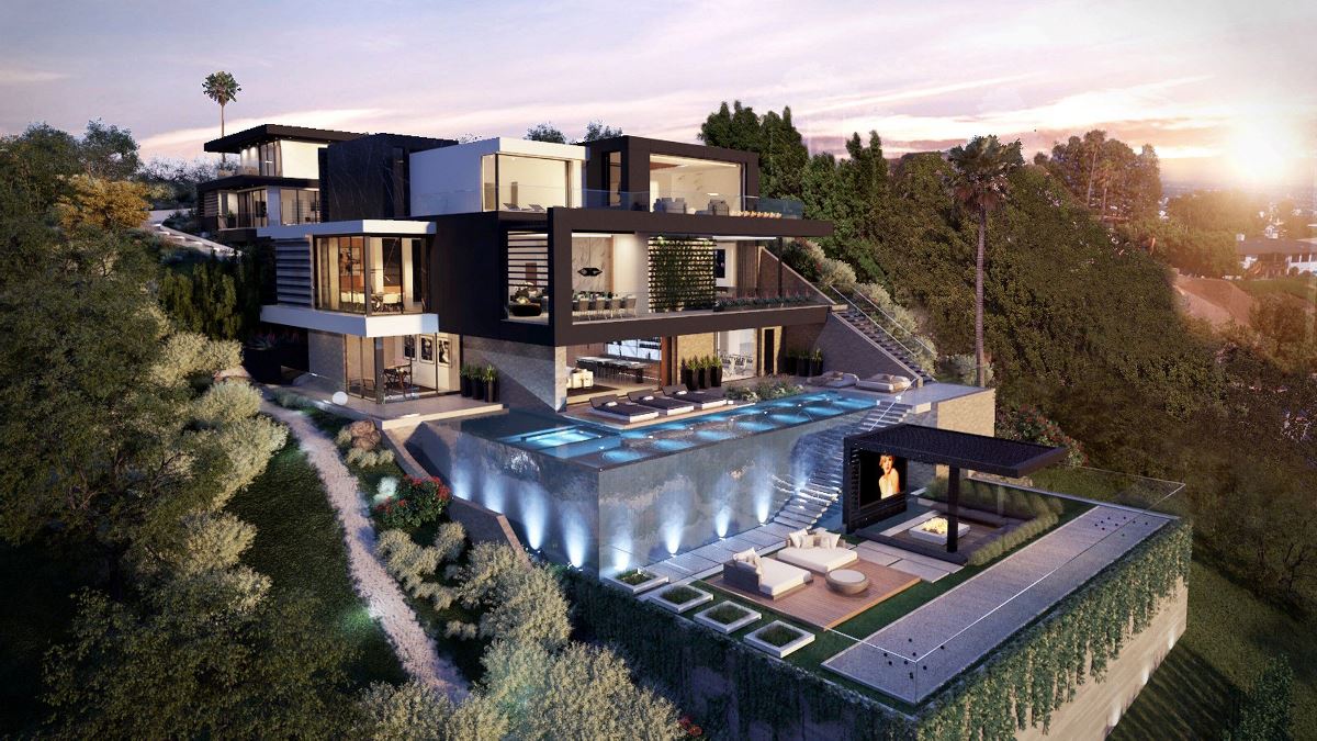 Somera Road Modern Home Design Concept by Bowery Design Group