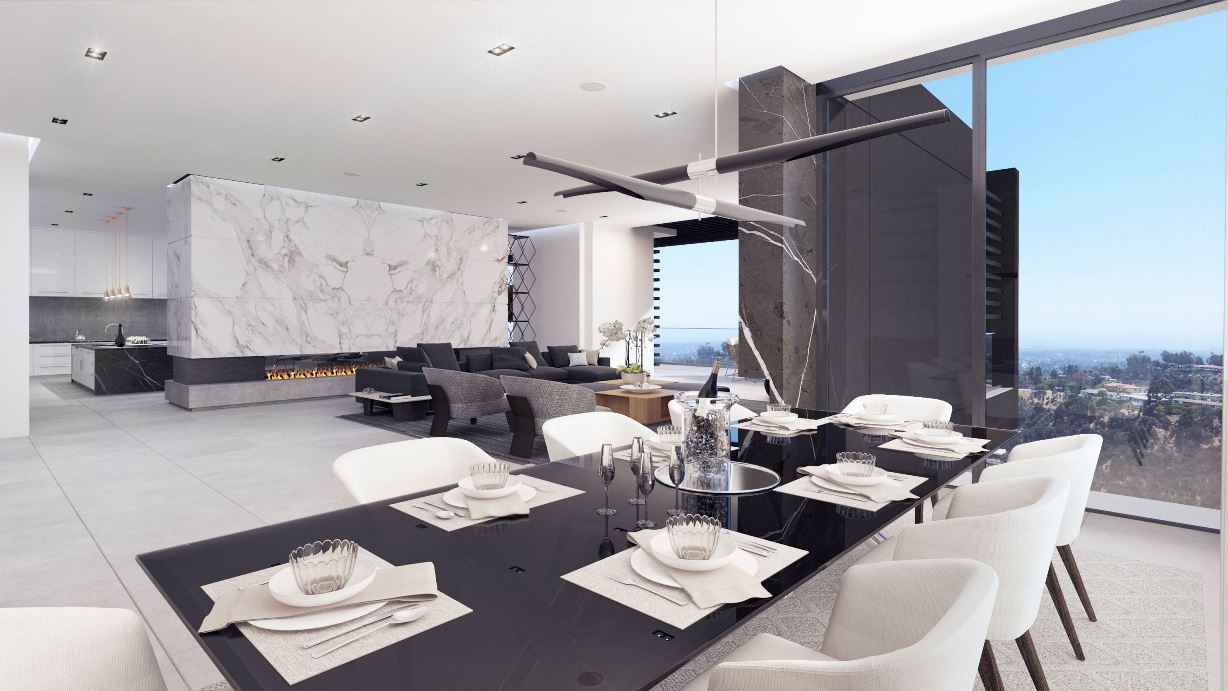 Somera Road Modern Home Design Concept by Bowery Design Group