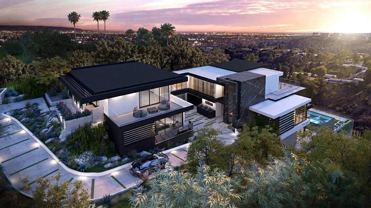 Somera Road Modern Home Design Concept by Bowery Design Group