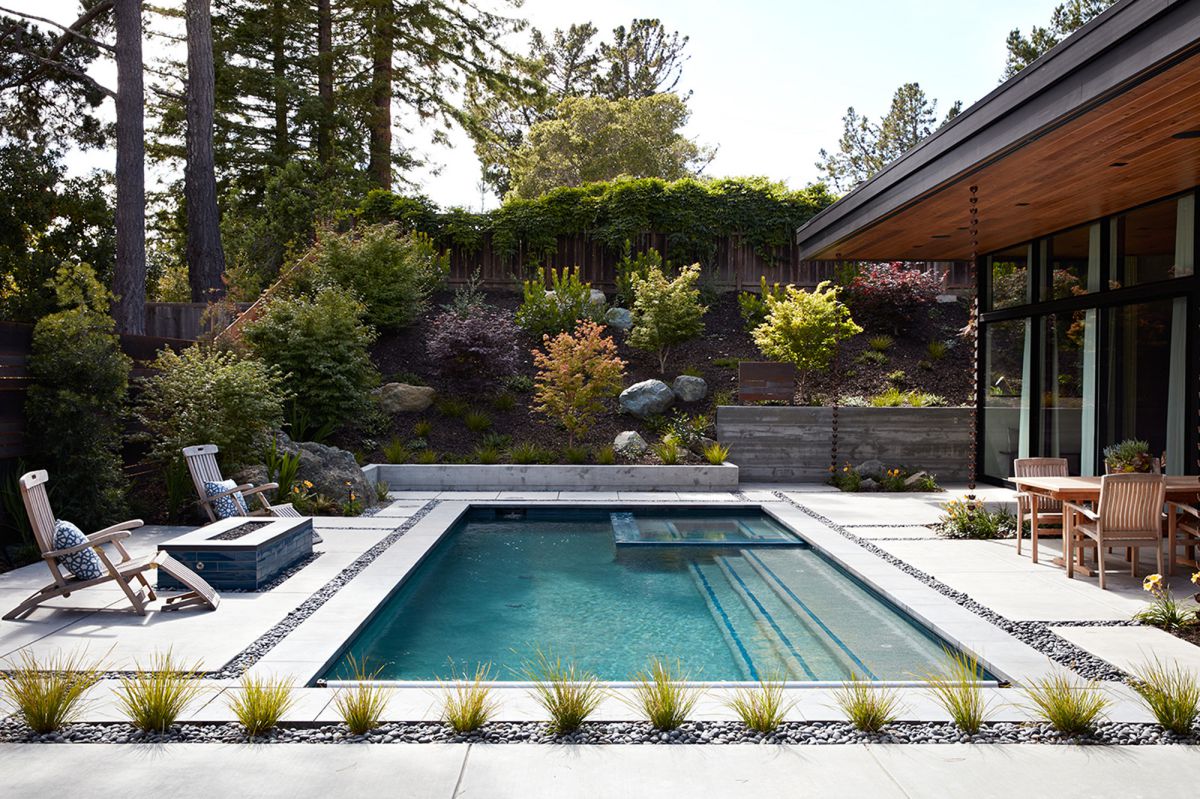 Glass Wall House in Silicon Valley, California by Klopf Architecture ...