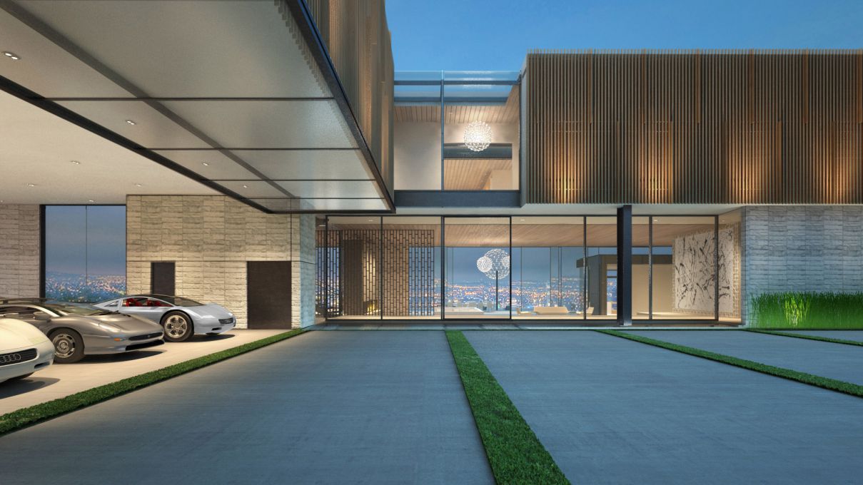 Bellagio Way Residence Concept, Los Angeles by Shubin Donaldson ...