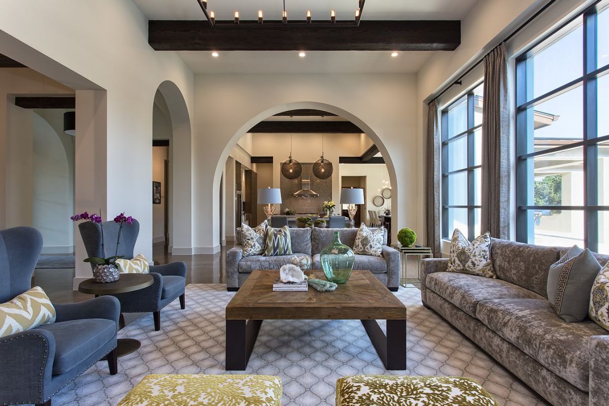 A Mediterranean Style Home in Fort Worth by Cornerstone Architects ...
