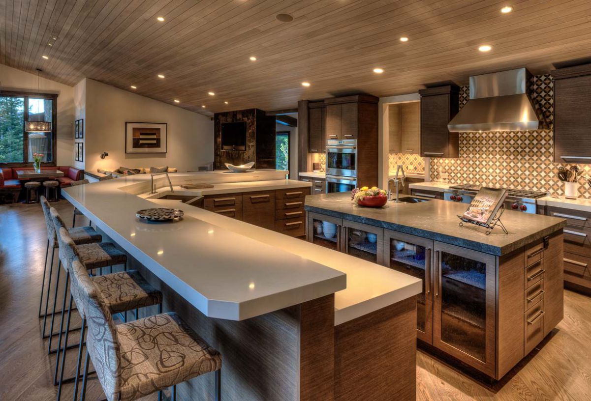One of A Kind Utah Home on White Pine Canyon by Upwall Design ...