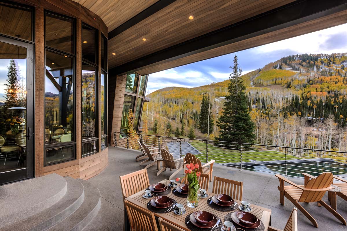 One of A Kind Utah Home on White Pine Canyon by Upwall Design ...