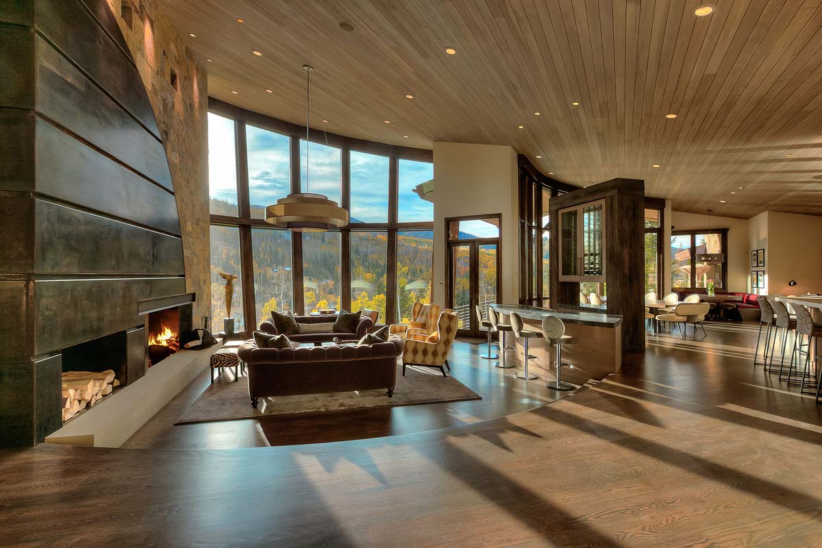 One of A Kind Utah Home on White Pine Canyon by Upwall Design ...