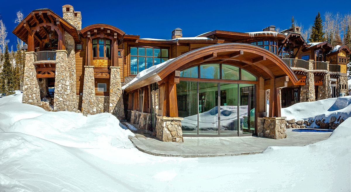 Exceptional Utah Mountain Home on White Pine Canyon by Upwall Design ...