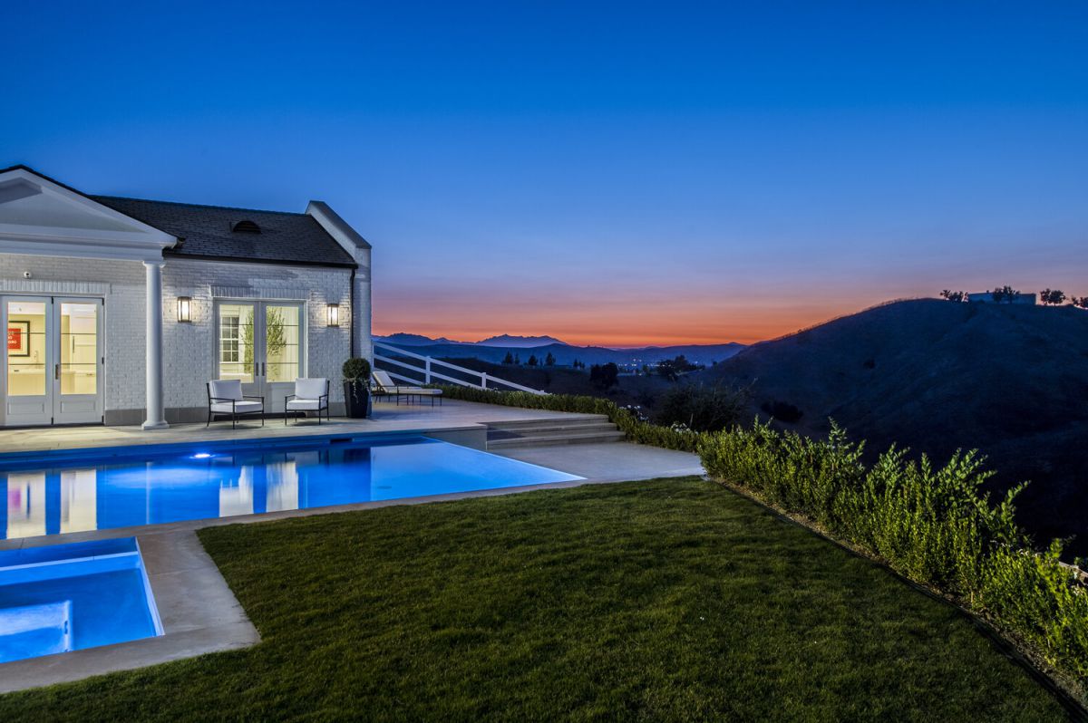 Timeless Elegance and Privacy at a New Construction English Regency ...