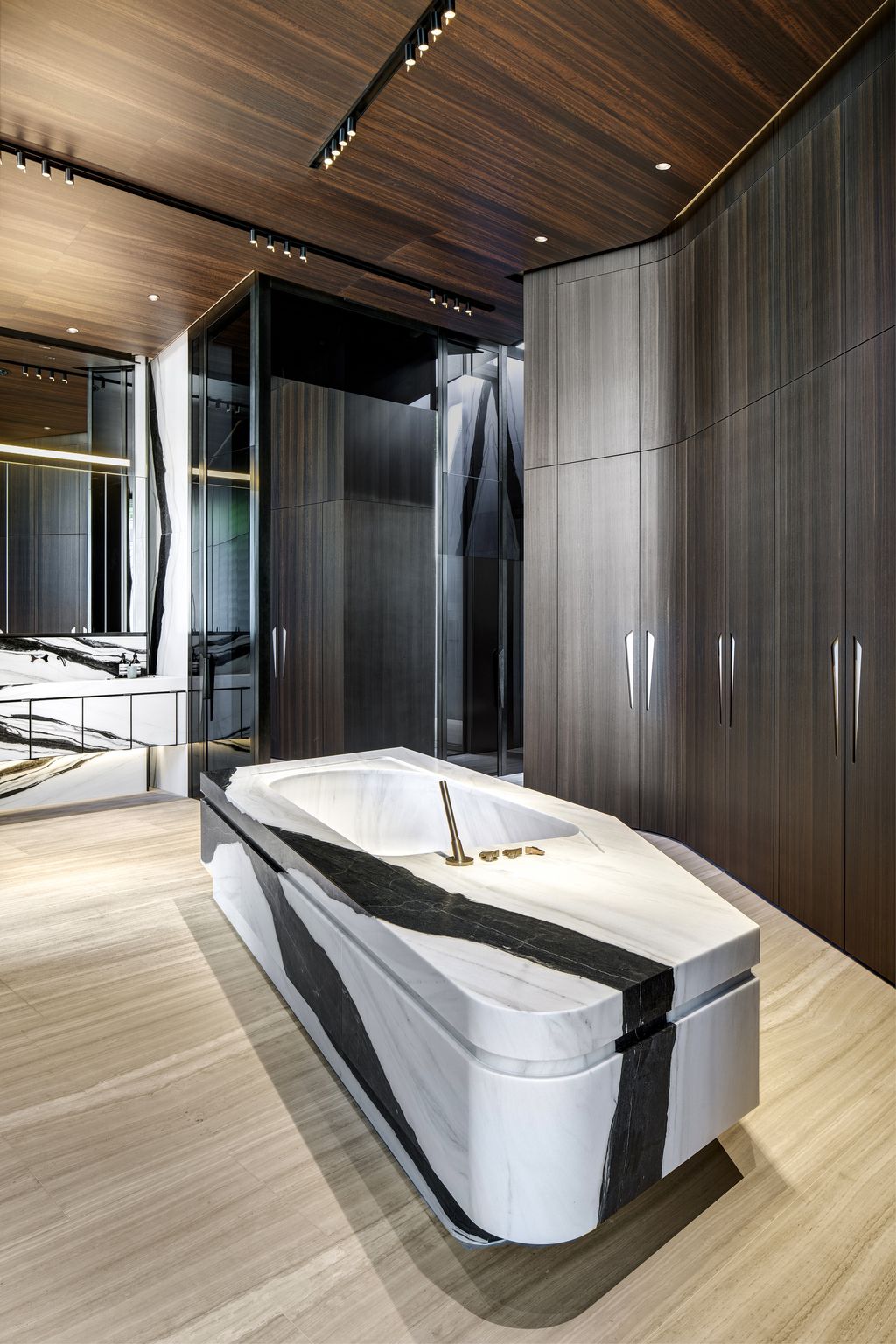 Extravagant Modern Villa Courbe in Switzerland by SAOTA