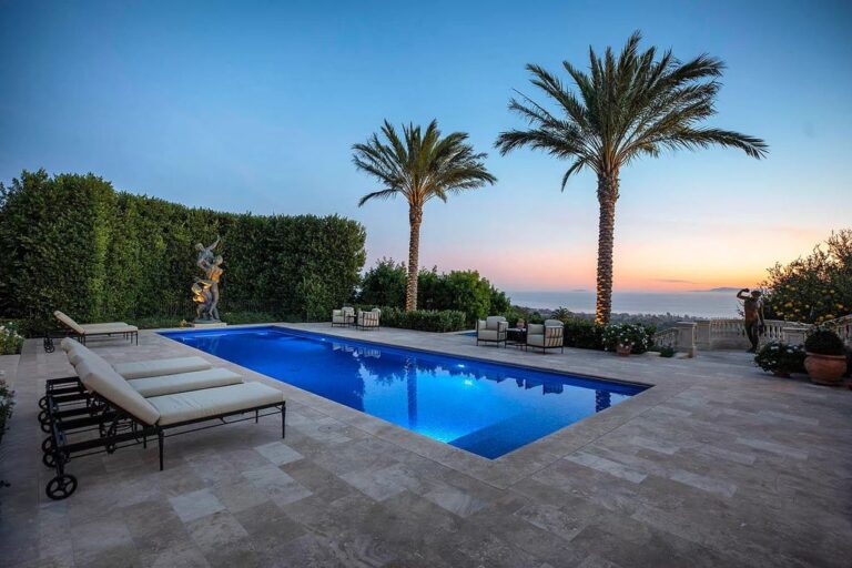 The Finest Villa in Montecito with Sweeping ocean views sells $21,500,000