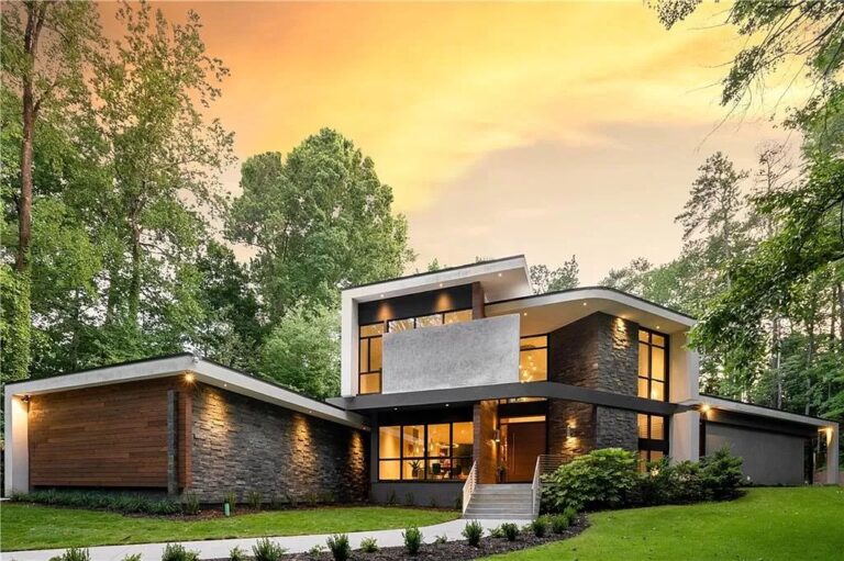 Left Speechless by This Georgia Contemporary $3,550,000 Estate | Luxury ...