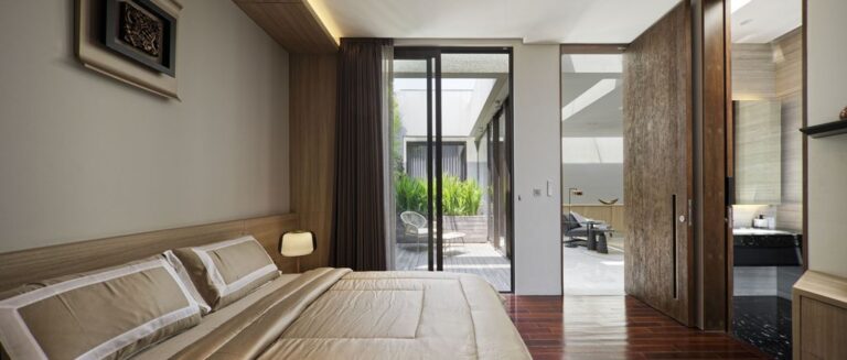 Rubic JGC residence, modern home combine feng shui by Gets Architects