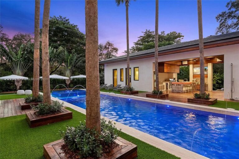 Exceptional Designed Home in Miami with Superior Features asks $8,8M
