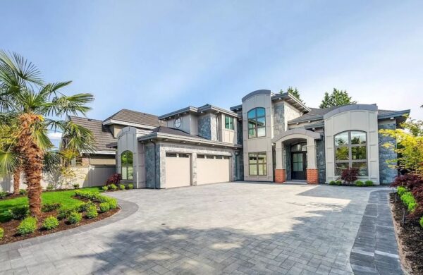 Stunning Custom Home in Richmond with Fantastic Landscaping Hits the ...