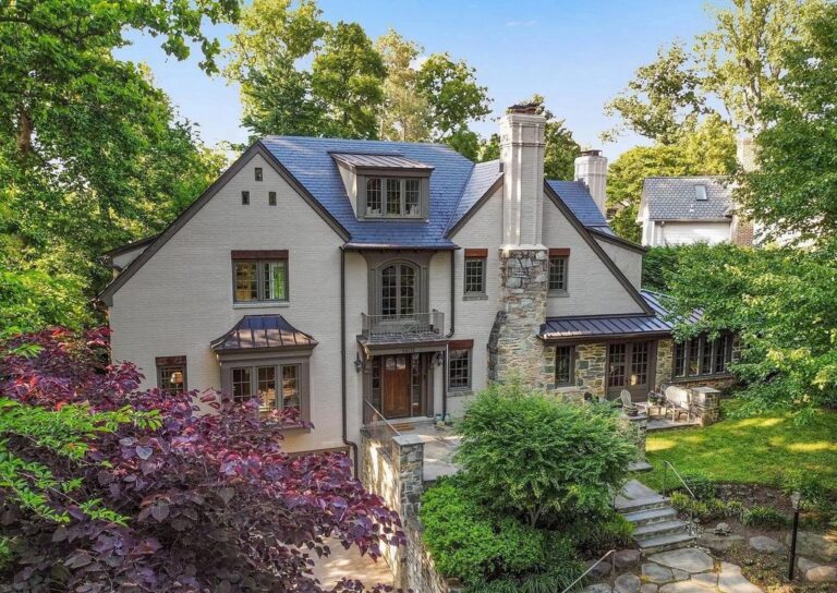 Sensational Bethesda Estate with Exceptional Construction, Materials ...