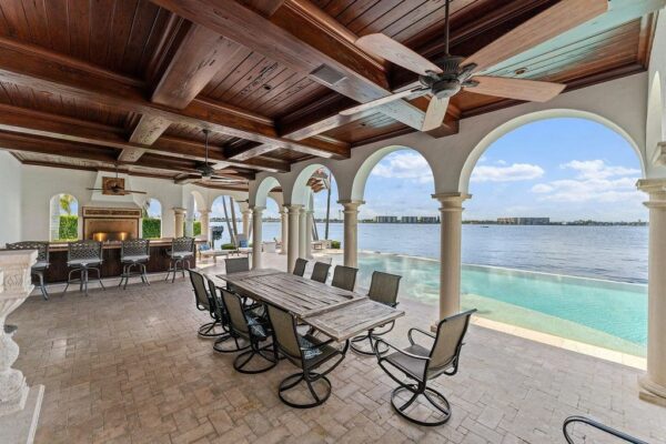 A Rare Waterfront Home with Spectacular Panoramic Views in Riviera ...