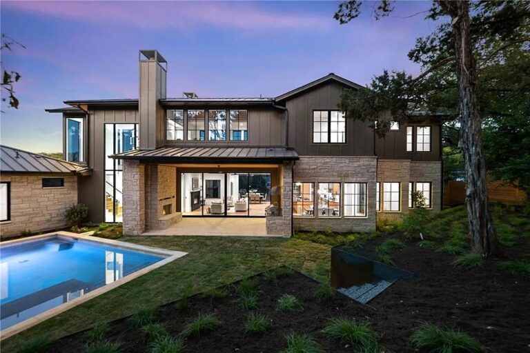 An Architecturally Striking Home with Exceptional Hill Country Views in ...