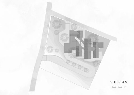 Contour House, spacious & comfort home by Archimatrix India Associates