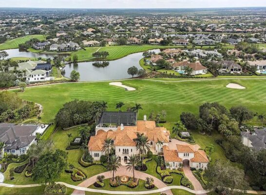 A Special Residence on Two Full Estate Lots with Ground Overlooking ...