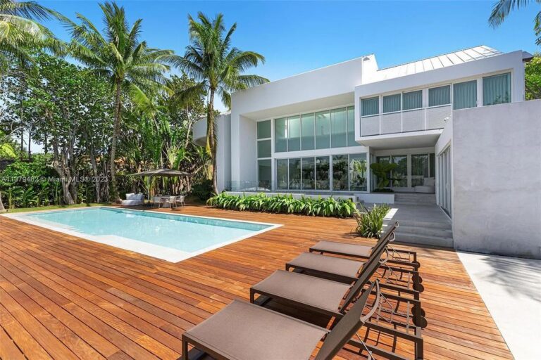 Stunning Key Biscayne Waterfront Home Hits the Market for $23.9 Million ...
