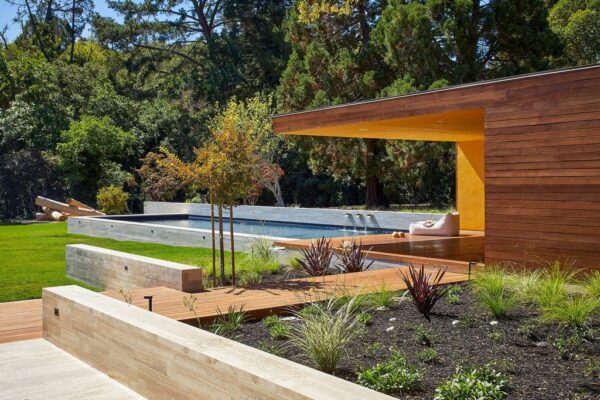Happy Valley House with Red Cedar Exterior by Swatt Miers Architects