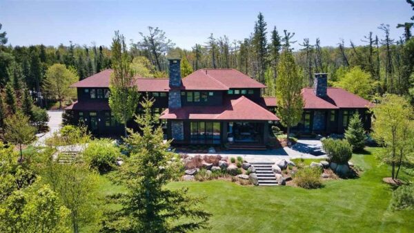 Charlevoix, Michigan's Jewel: Extraordinary Lake Estate Uniting ...
