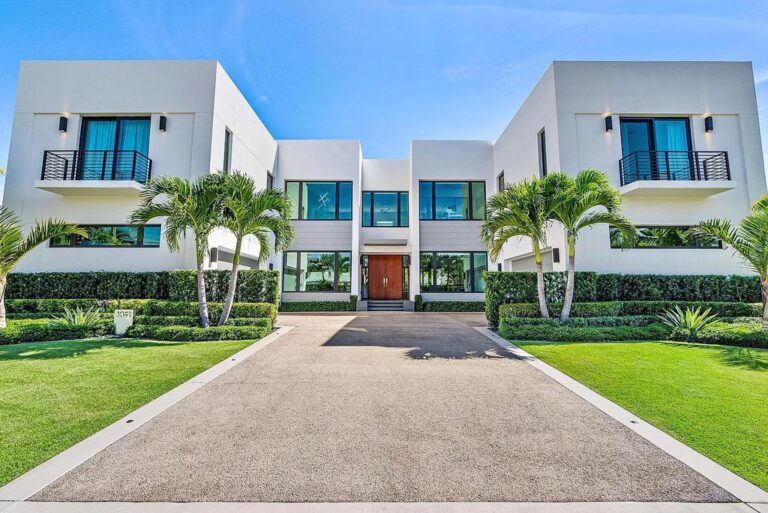 Luxury Waterfront Oasis: $8 Million Ultra-Modern Masterpiece in Riviera ...