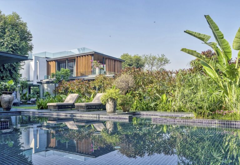Portico House, A Serene Oasis in India Designed by DADA Partners