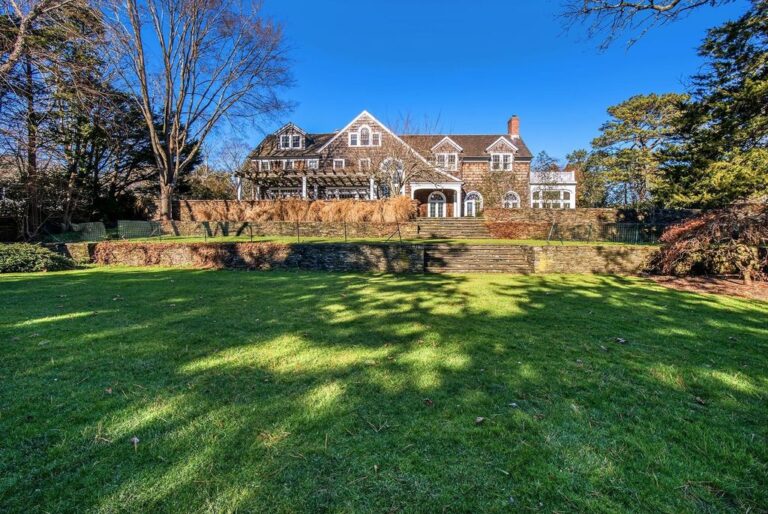 Georgica Estate in New York Listed for $19.5 Million, Blending Classic ...