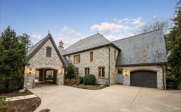 Michigan's $8.1 Million French-Inspired Masterpiece Captivates with ...
