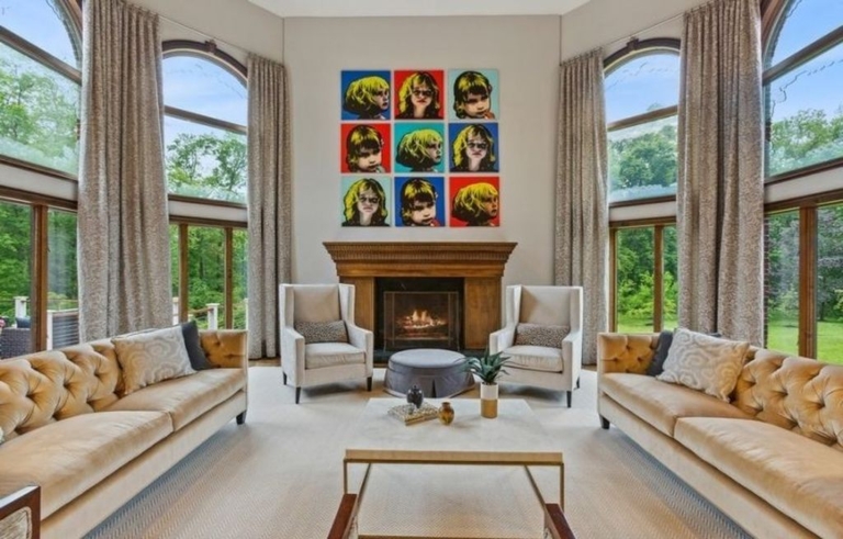 Extraordinary Castle-Inspired Custom Home, Great Brook Manor, Hits ...