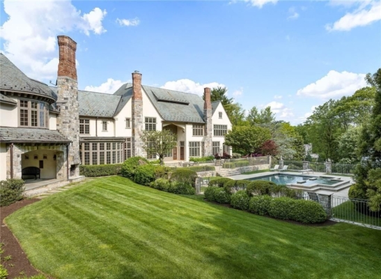 Tasos Kokoris-Designed English Manor Home in New York Hits Market for ...