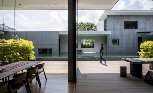 Borderless House, Blends Nature and Architecture by Formzero