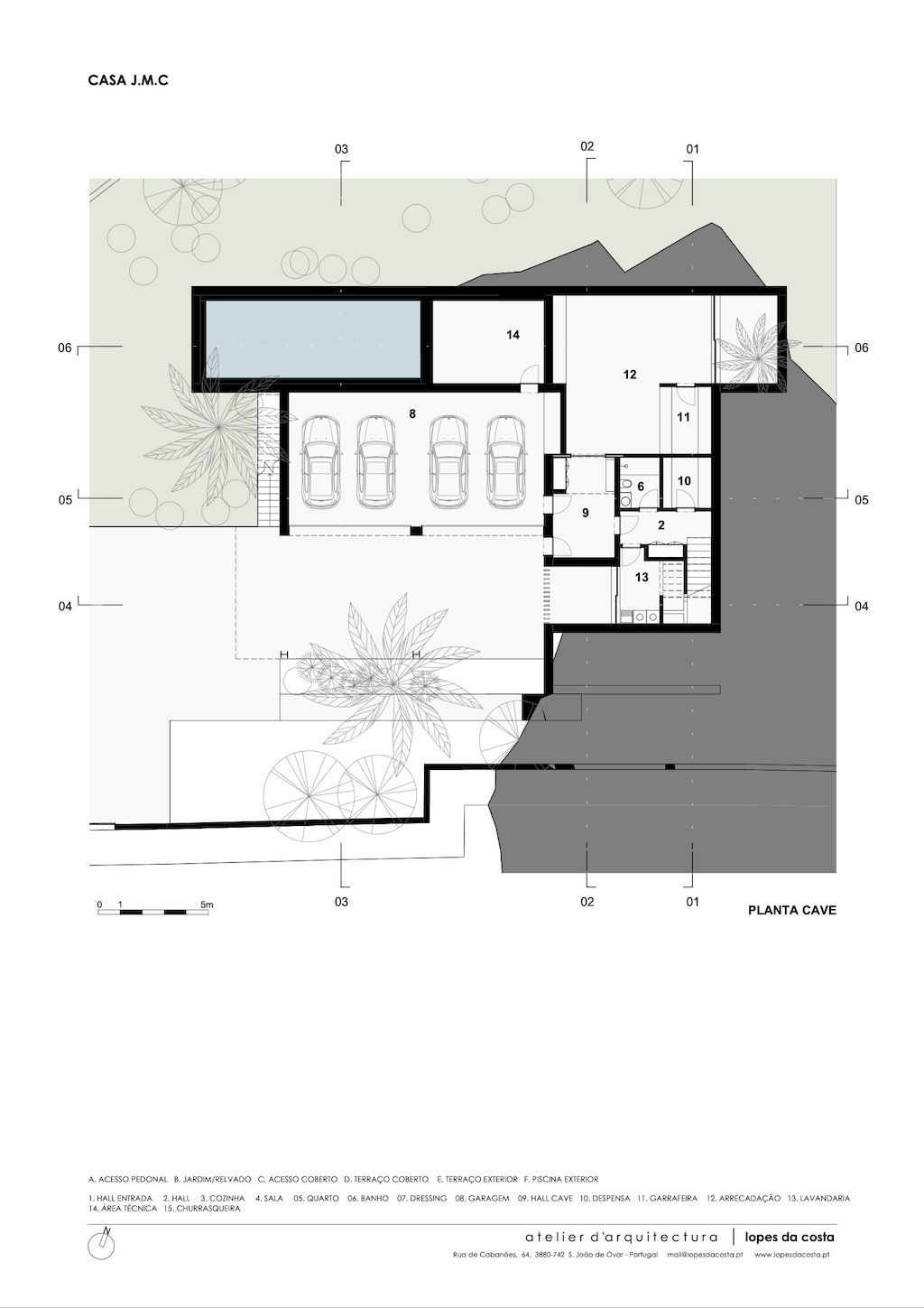 J.M.C. House by Atelier d'Arquitectura Lopes da Costa Save | Luxury Houses