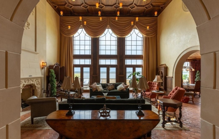Tuscan-Inspired Mansion with Expansive Views Hits the Market in ...