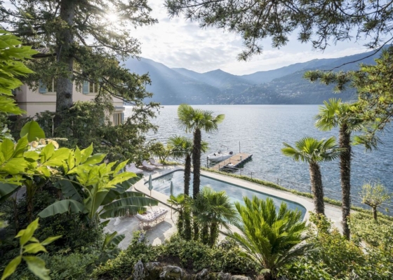House on Lake Como, elegance estate by J. Mayer H.Architects | Luxury ...