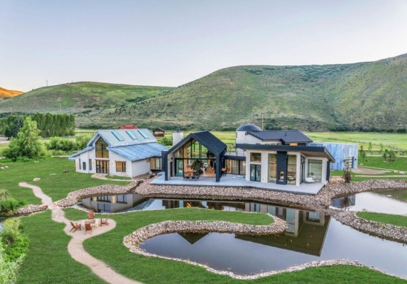 Rick Brighton-Designed Stark Ranch: $13.9 Million Blend of Modern ...