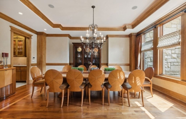 Exceptional Limestone Estate Offering Elegance and Grandeur in Illinois ...