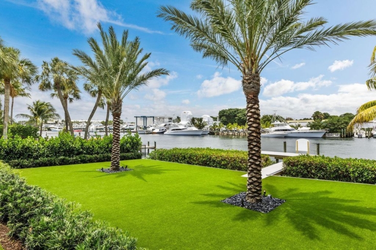 Spectacular $11.5 Million Direct Intracoastal Estate with Modern Architecture and Unmatched ...