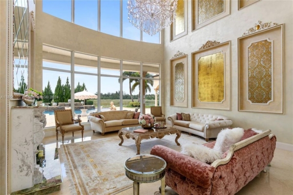 Exquisite $7.3 Million French-Renaissance Estate in Windmill Reserve ...