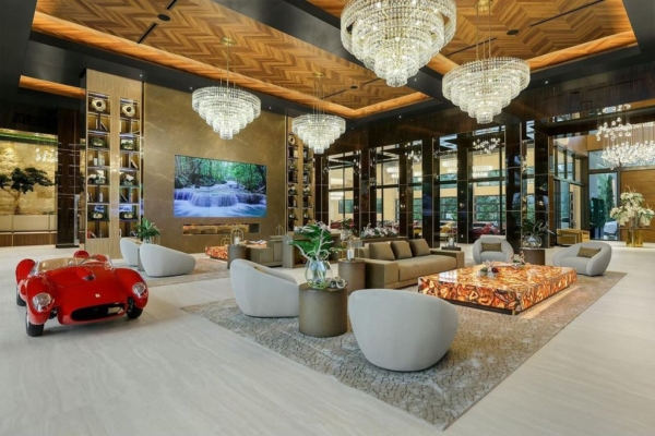 A Ferrari Inspired Masterpiece with 20 Square Feet of Luxury Resort ...