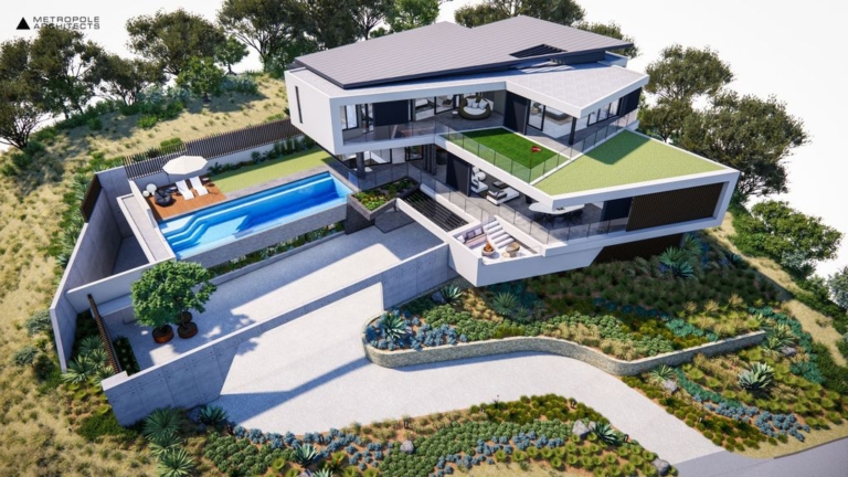 Beachcroft House, Coastal Elegance by Metropole Architects | Luxury Houses
