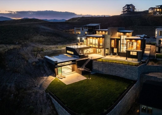 Stunning Architectural Masterpiece in Traverse Mountain, Utah, Priced ...