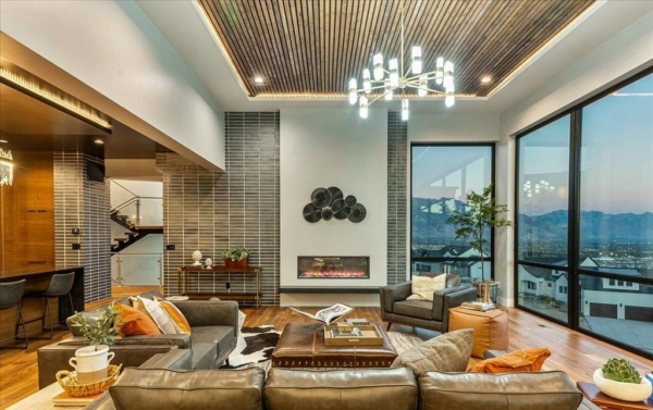 Stunning Architectural Masterpiece in Traverse Mountain, Utah, Priced ...
