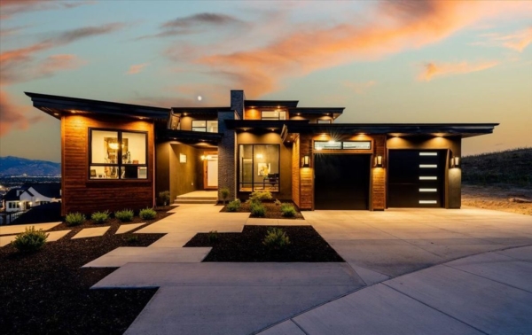 Stunning Architectural Masterpiece in Traverse Mountain, Utah, Priced ...