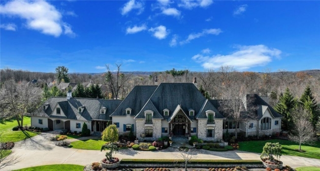Stunning French-Inspired Chateau by Tom Boggs, Built in 2007, Listed ...