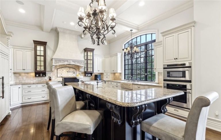 Stunning French-Inspired Chateau by Tom Boggs, Built in 2007, Listed ...