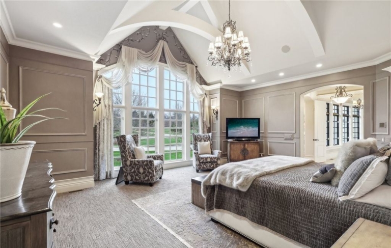 Stunning French-Inspired Chateau by Tom Boggs, Built in 2007, Listed ...