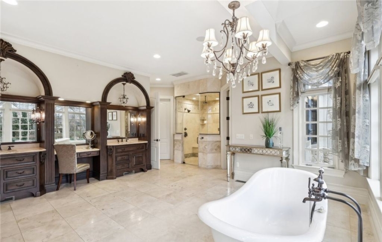 Stunning French-Inspired Chateau by Tom Boggs, Built in 2007, Listed ...