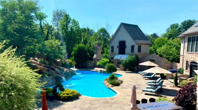 Stunning French-Inspired Chateau by Tom Boggs, Built in 2007, Listed ...