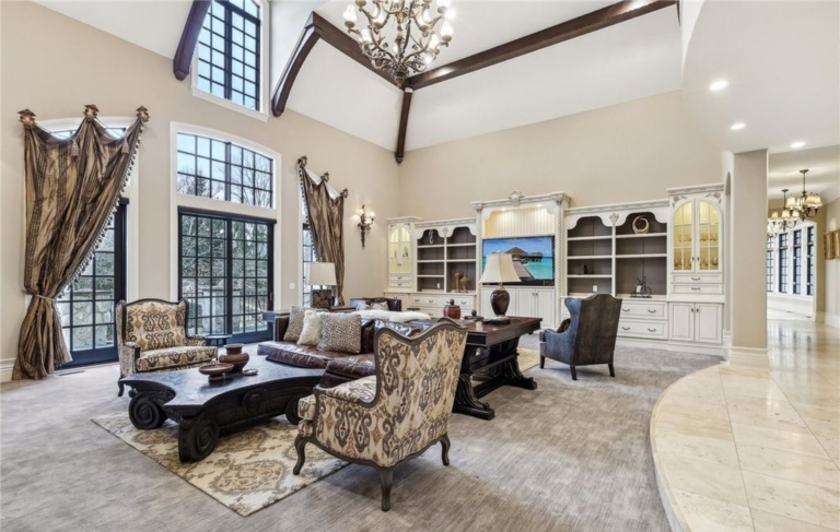 Stunning French-Inspired Chateau by Tom Boggs, Built in 2007, Listed ...